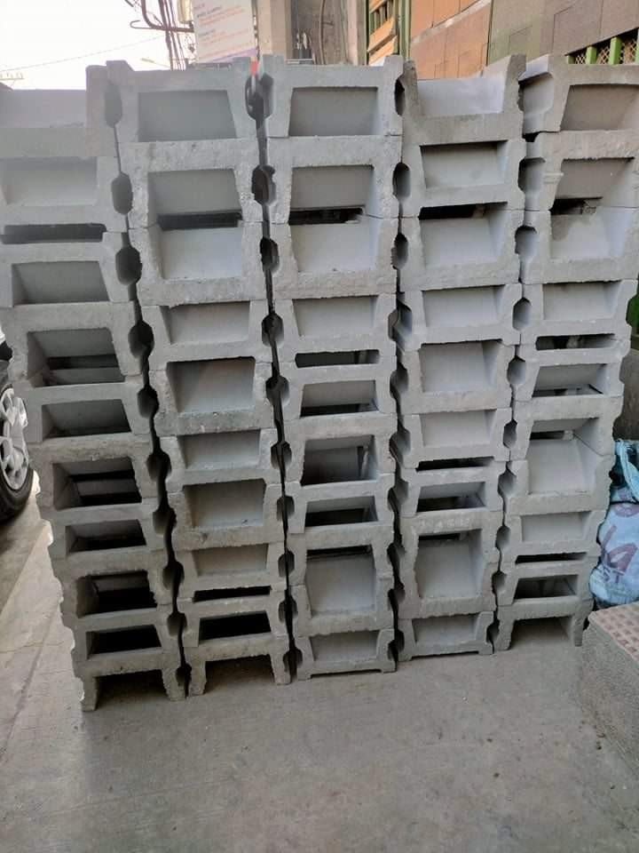LOUVER BLOCKS 6X6X10 INCHES, Furniture & Home Living, Home Decor, Other ...