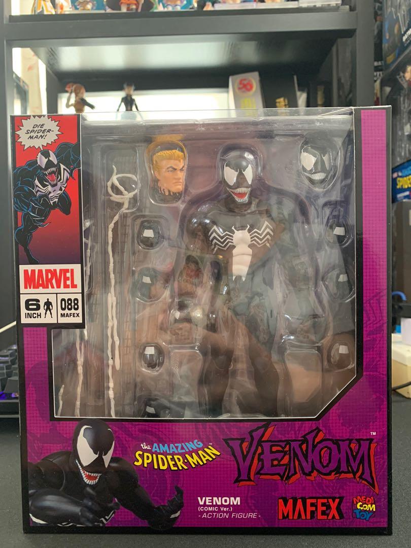Mafex Venom (COMIC Ver.) No 088, Hobbies & Toys, Toys & Games on Carousell