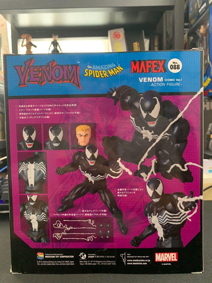 Mafex Venom (COMIC Ver.) No 088, Hobbies & Toys, Toys & Games on Carousell