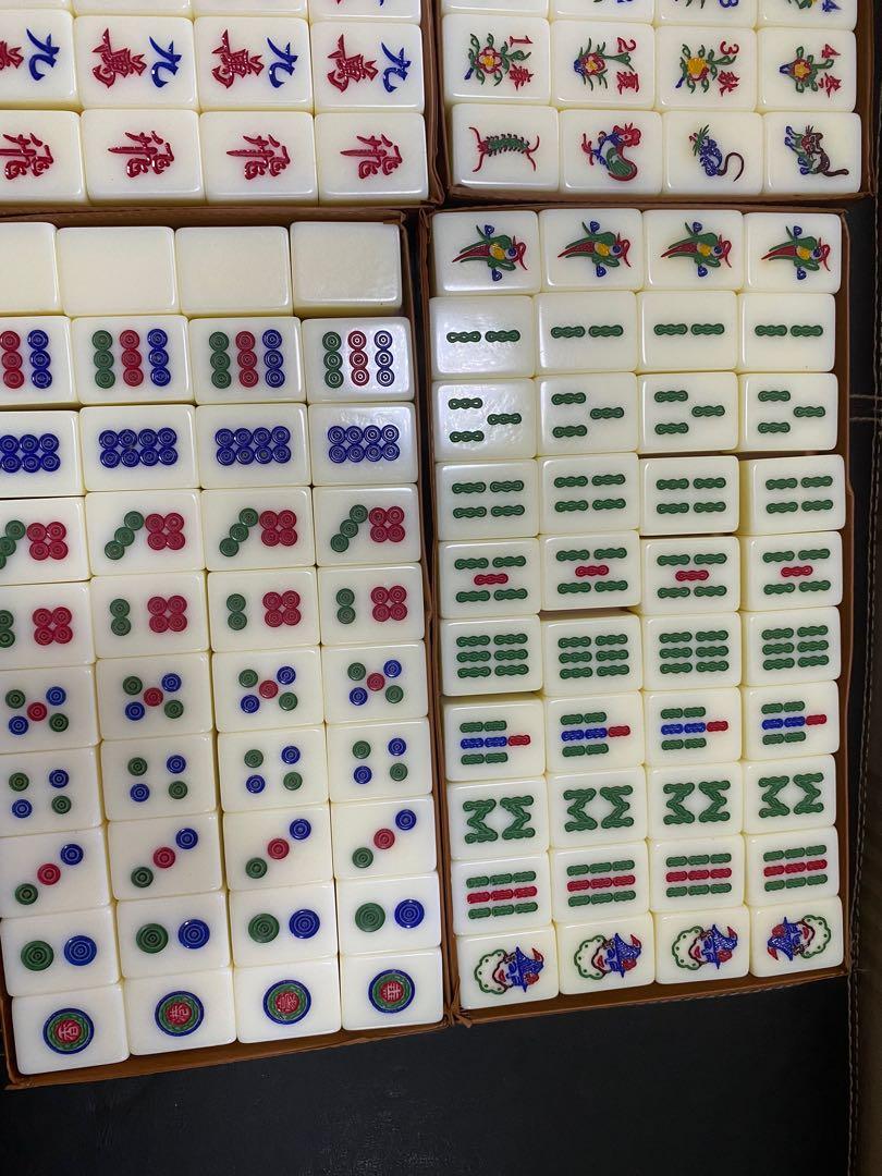 Jade white Mahjong A2, Hobbies & Toys, Toys & Games on Carousell
