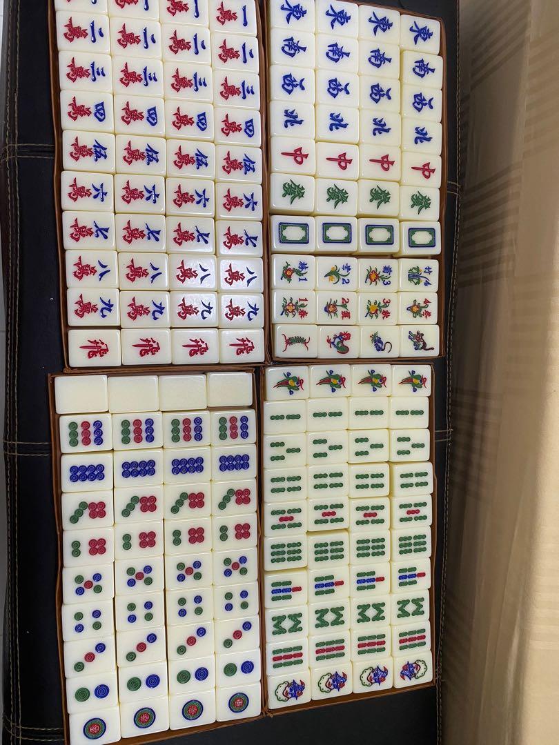 Jade white Mahjong A2, Hobbies & Toys, Toys & Games on Carousell