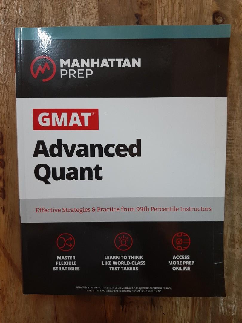 Manhattan Prep GMAT Advanced Quant 2020, Hobbies & Toys, Books ...