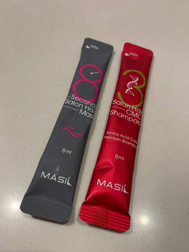 Masil Hair Mask, Shampoo Travel Pack, Beauty & Personal Care, Hair on Carousell