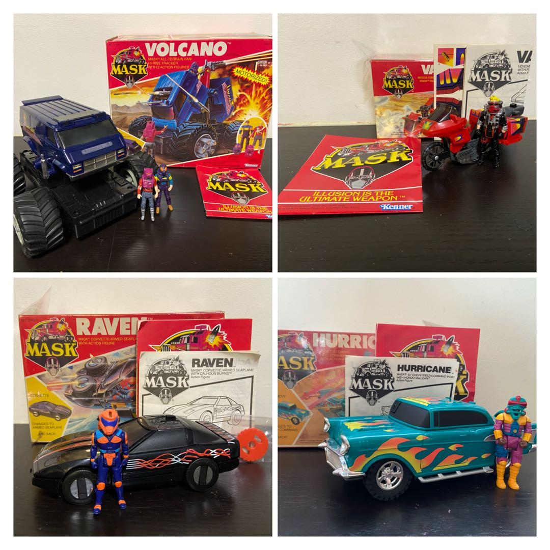 M.A.S.K MASK Laser Command Thunderhawk Gator Condor Switchblade Piranha ...