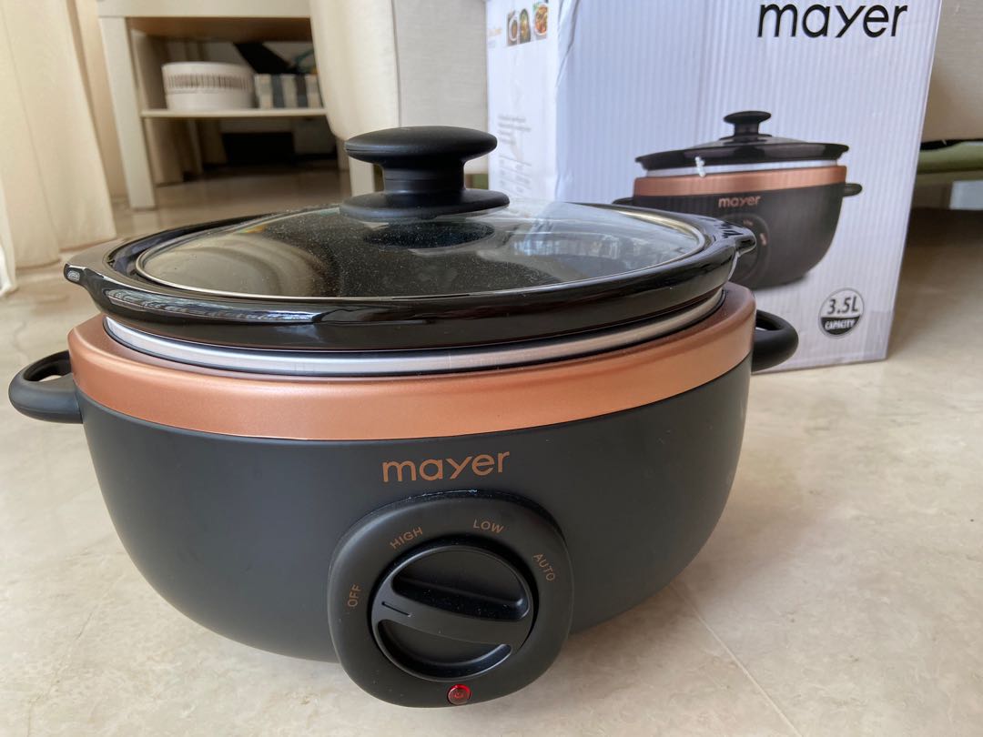 Mayer Electric Slow Cooker, Furniture & Home Living, Kitchenware ...
