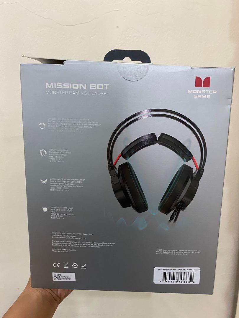 Monster Mission Bot Gaming Headset, Audio, Headphones & Headsets on ...