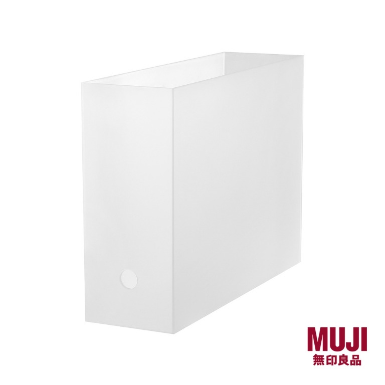 MUJI PP File Box, Hobbies & Toys, Stationery & Craft, Stationery ...