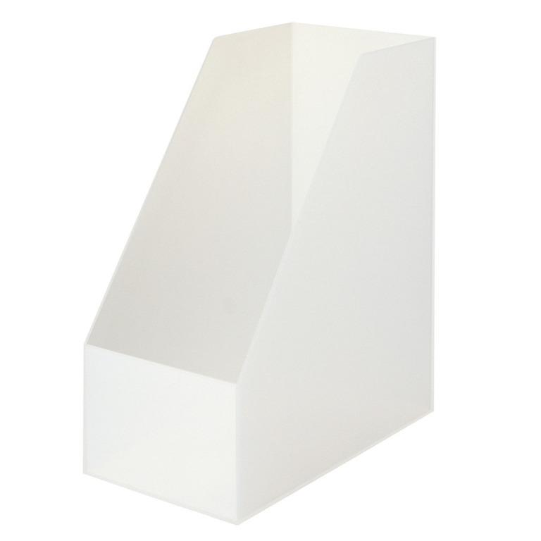 MUJI PP Stand File Box A4 / Wide, Hobbies & Toys, Stationery & Craft ...