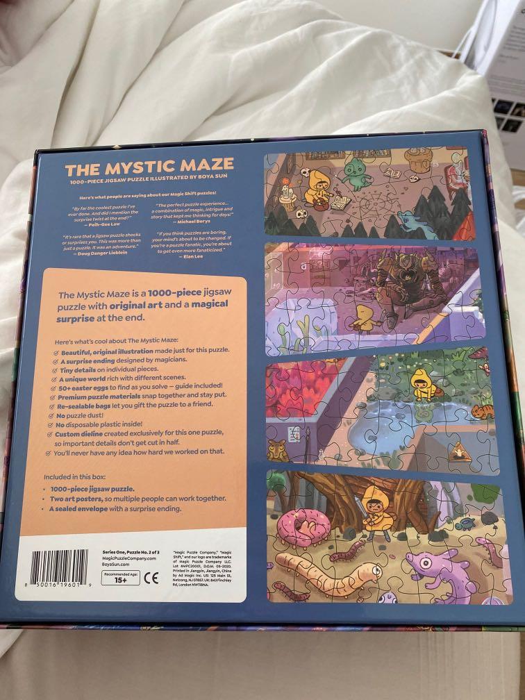 Mystic Maze (1000pc) by Magic Puzzle Company, Hobbies & Toys, Toys ...