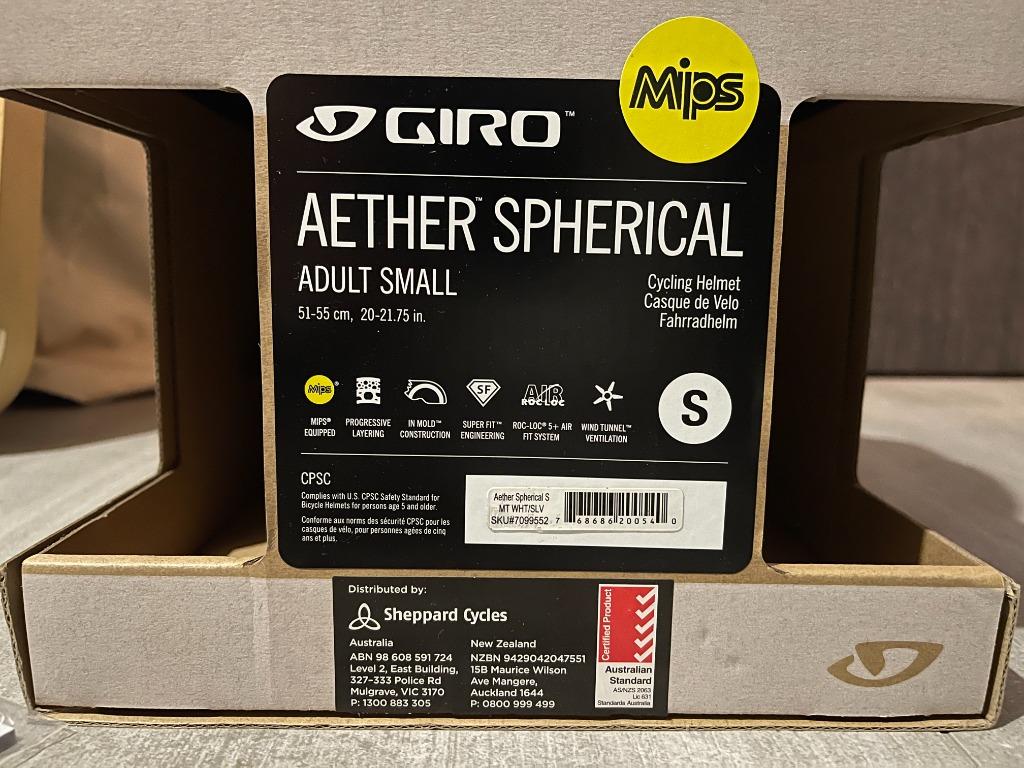 [NEW] GIRO Aether Spherical MIPs Helmet, Sports Equipment, Bicycles ...