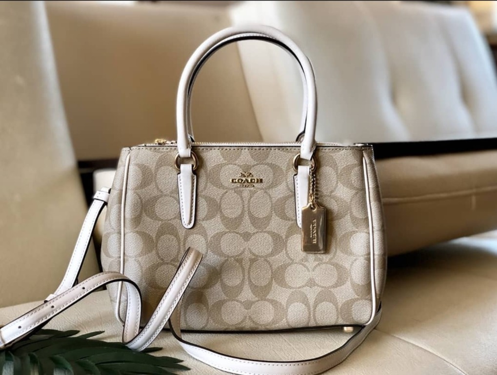 Original Coach F67027 Mini Surrey Carryall Satchel Crossbody Bag In ...