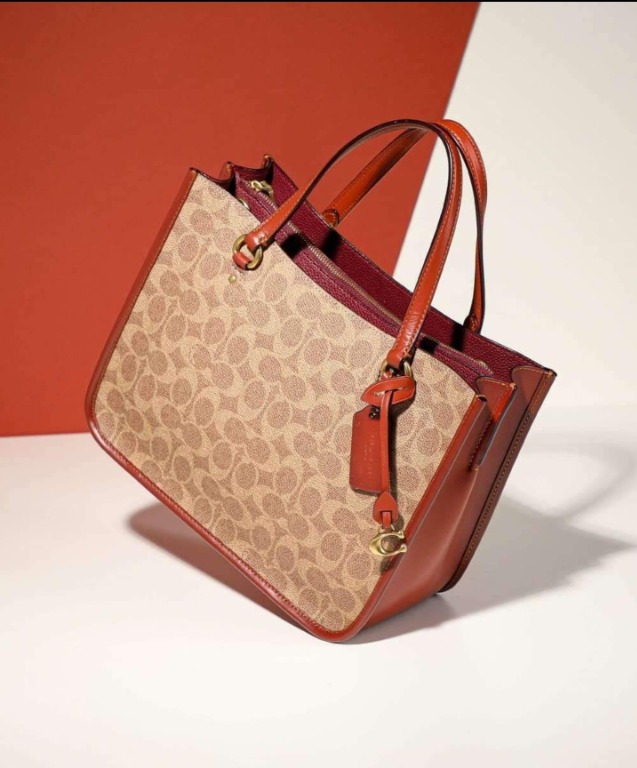 Original Coach. Tyler Carryall 28 In Signature Canvas C3889 - Tan ...