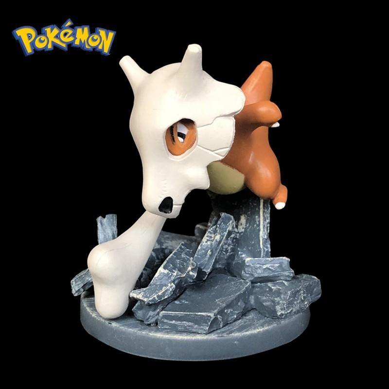 Pokemon Go Tcg Trading Card Game Cubone Bone Club Figure GK Statue Mini ...