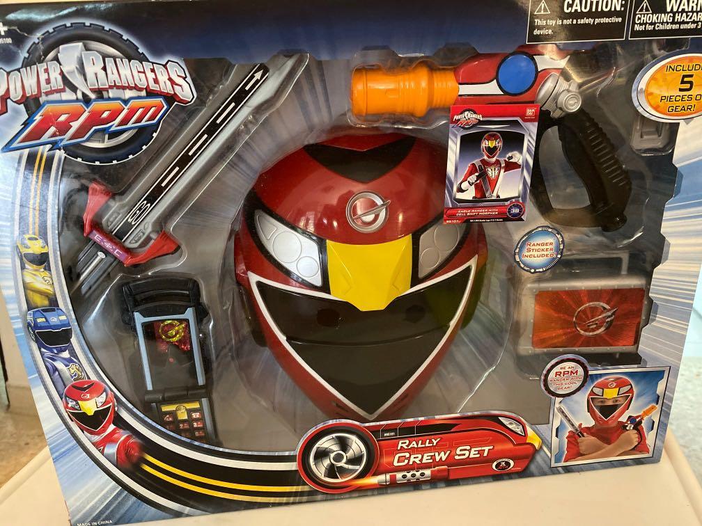 Power Rangers RPM - Rallt Crew Set, Hobbies & Toys, Toys & Games on ...