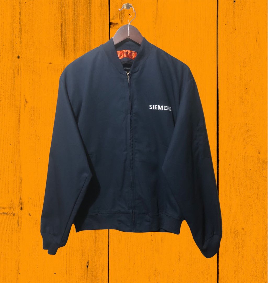 RED KAP x SIEMENS Bomber Jacket, Men's Fashion, Coats, Jackets and ...