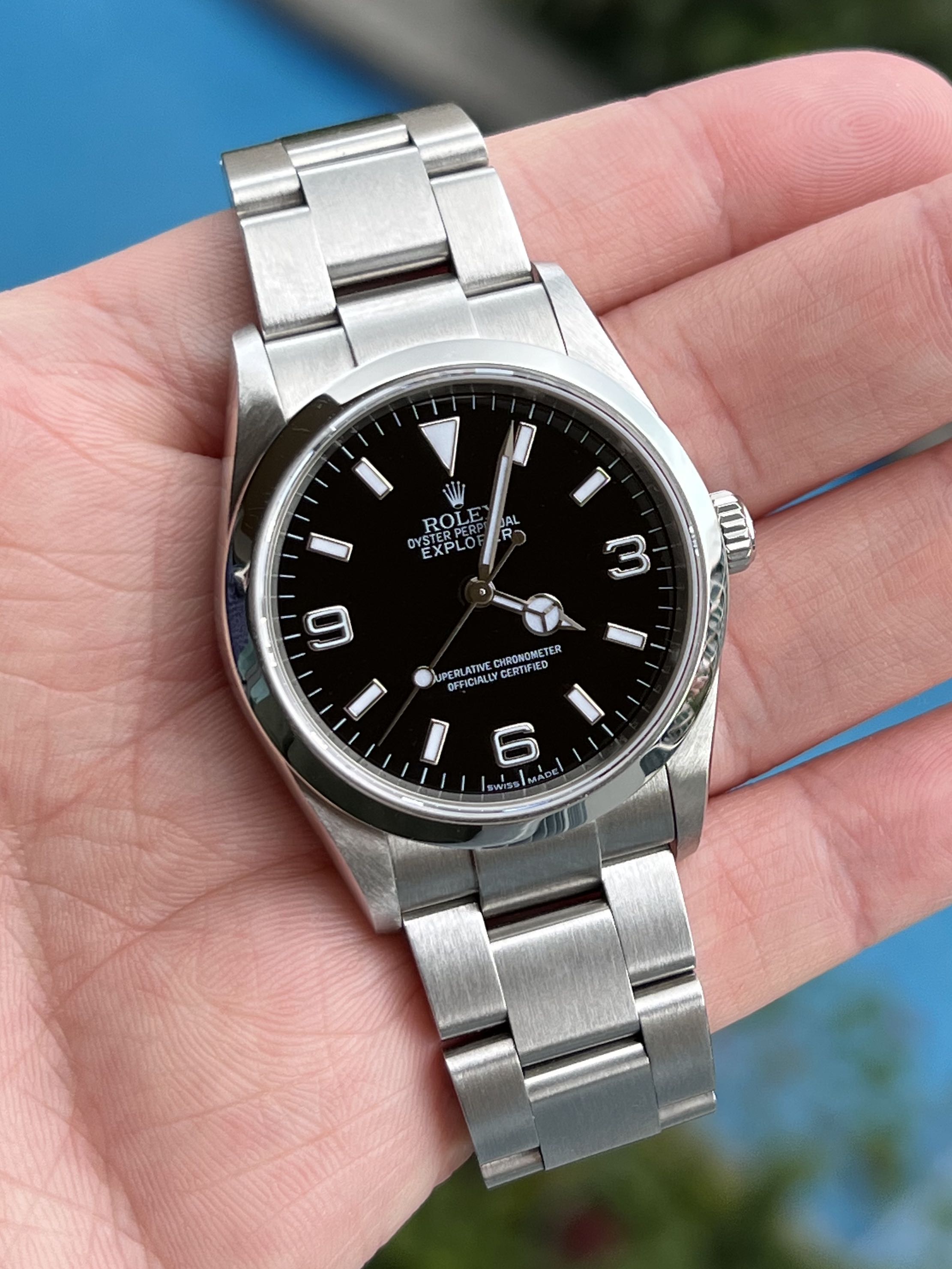 Rolex explorer 1 114270 *Rehaut Ring* Full Set, Luxury, Watches on ...