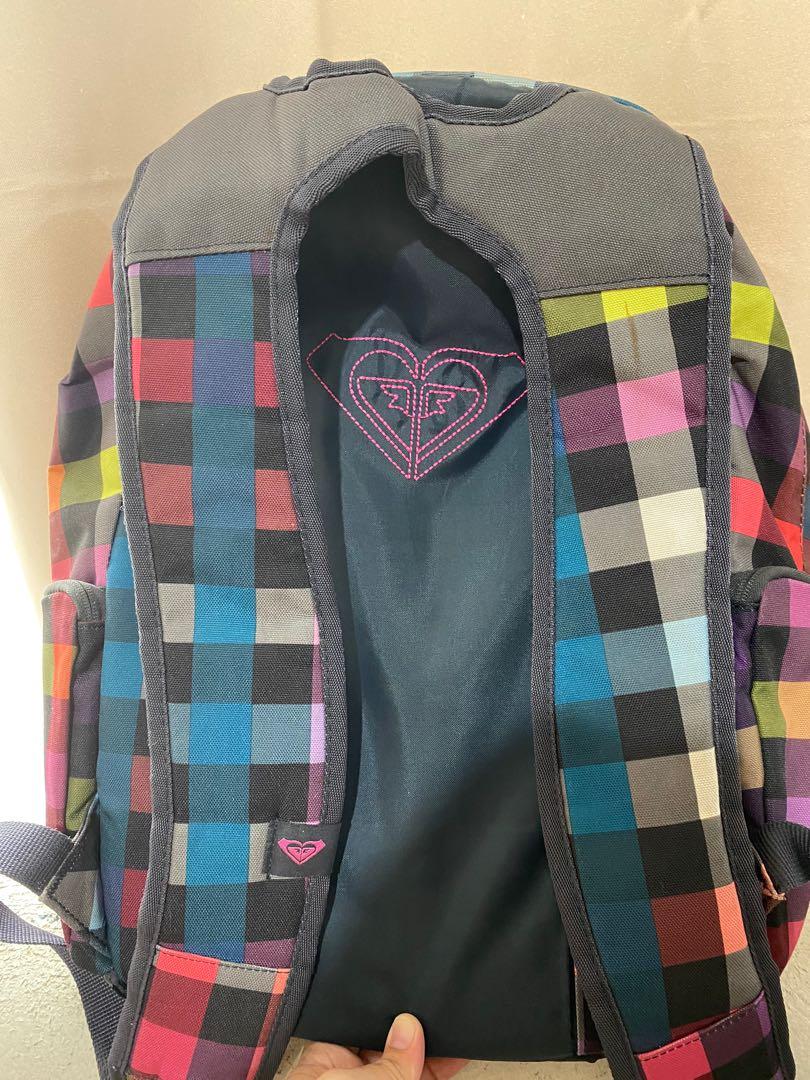 Roxy backpack with laptop compartment, Women's Fashion, Bags & Wallets ...