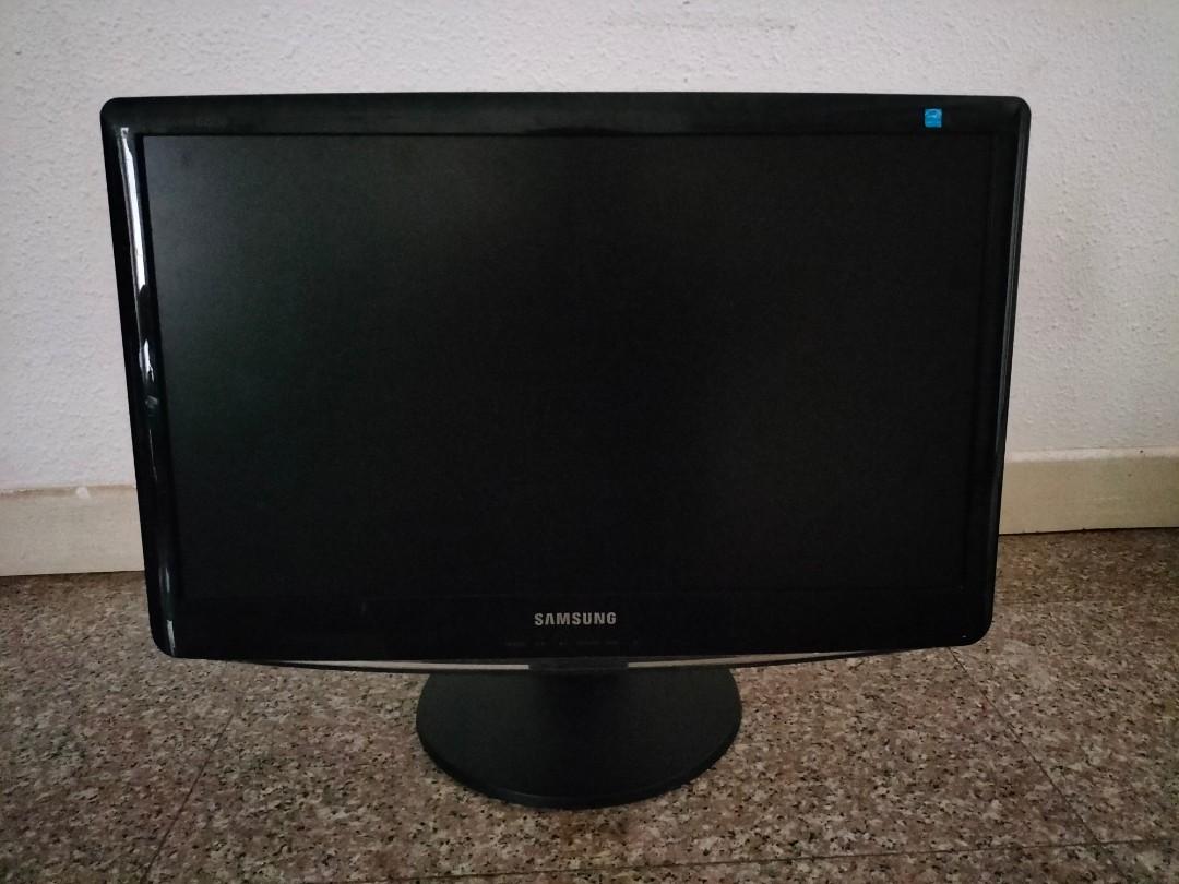 Samsung monitor 20 inch, Computers & Tech, Desktops on Carousell