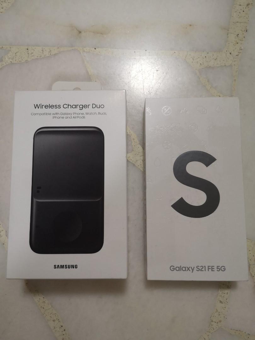 Samsung S21 FE Graphite Black Brand new 256GB +Wireless Charging duo ...