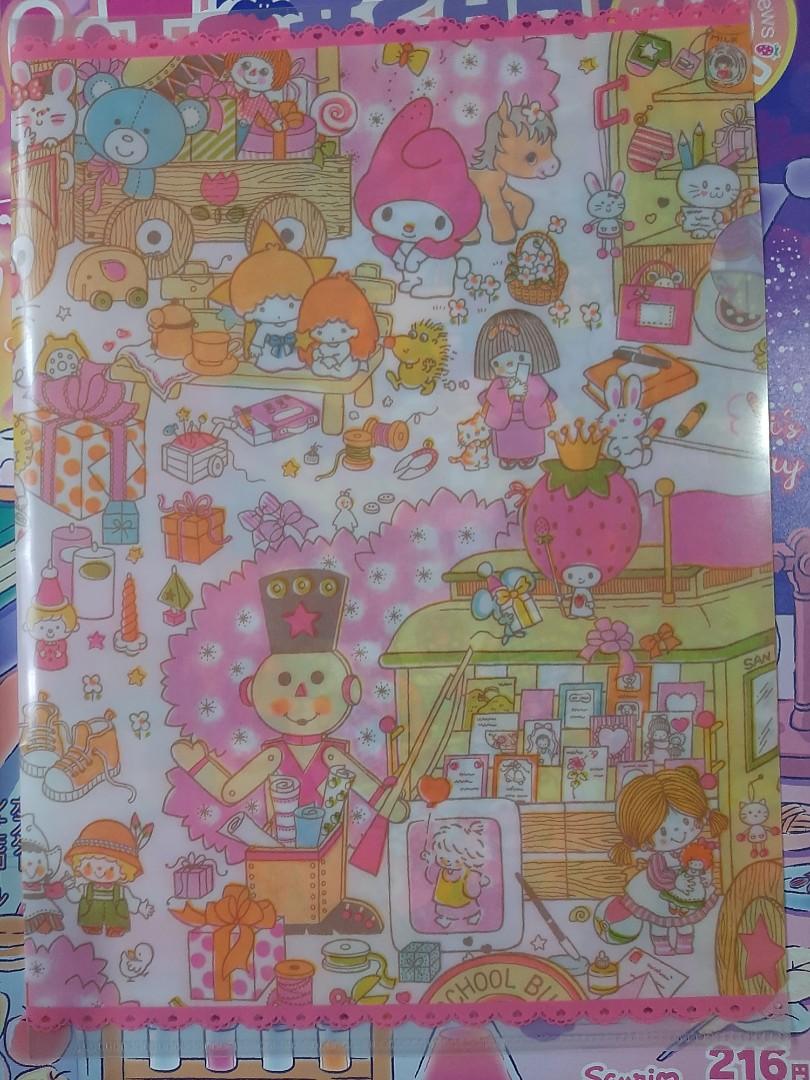 Sanrio Characters File Folder, Hobbies & Toys, Stationary & Craft ...