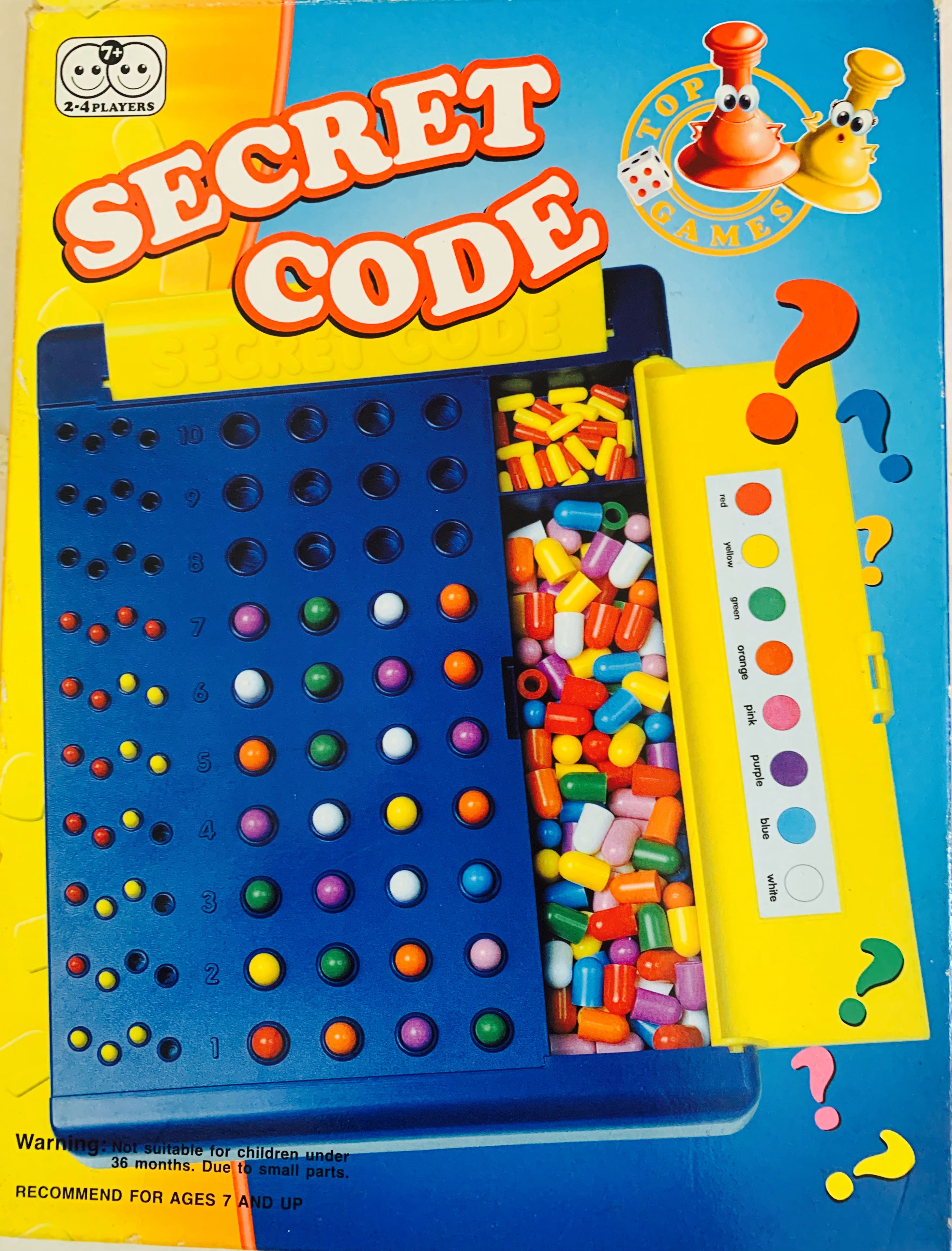 Secret Code Board Game, Hobbies & Toys, Toys & Games on Carousell