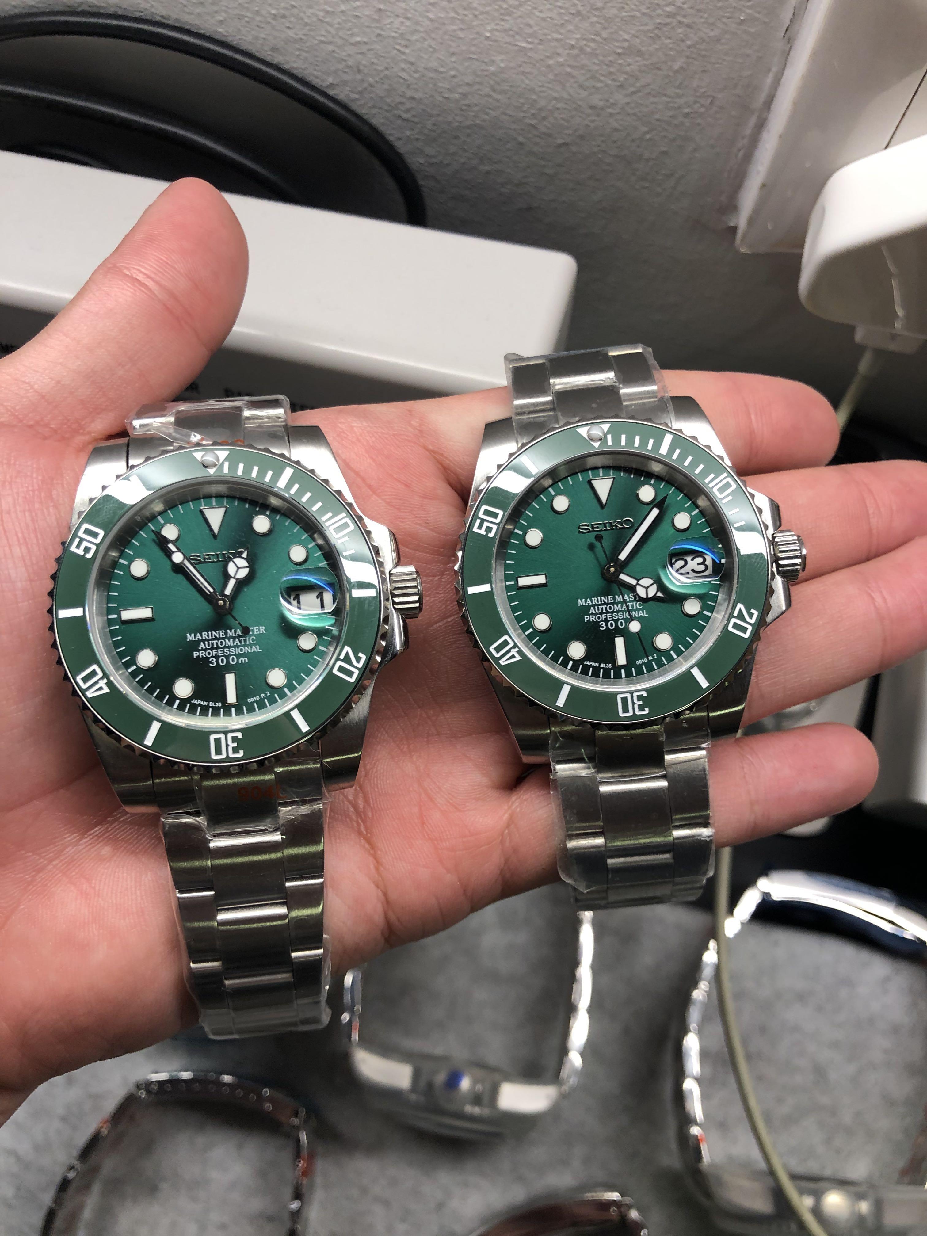 Seiko Hulk Mod, Luxury, Watches on Carousell