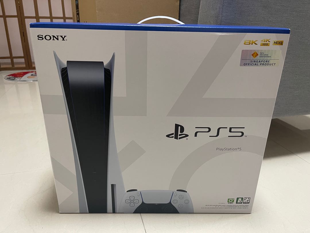 Sony PS5 Playstation 5 Physical Edition, Video Gaming, Video Game ...