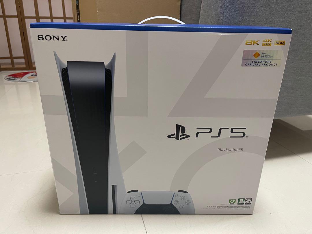 Sony PS5 Playstation 5 Physical Edition, Video Gaming, Video Game ...