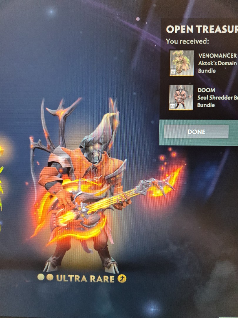 Dota 2 ultra rare Soul shredder bundle for doom, Video Gaming, Video ...