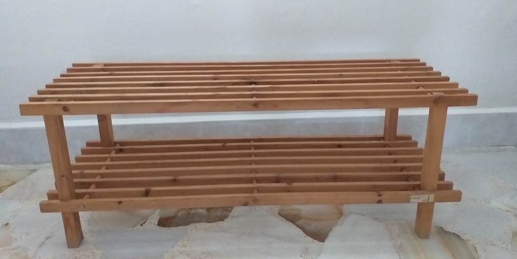 IKEA Wooden Rack ($7 each), Furniture & Home Living, Furniture, Shelves ...