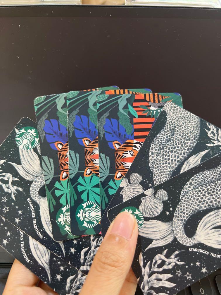 Starbucks 2022 Sticker Promo Cards LOADED, Food & Drinks, Other Food ...