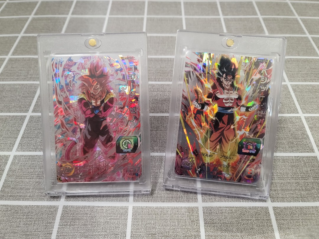 【日版】七龍珠英雄Super Dragonball Heroes (SDBH)比古洛/達洛特/格古達UM10-SCE4 + UM10-SEC5全球限量10000套, 興趣及遊戲, 玩具 ...