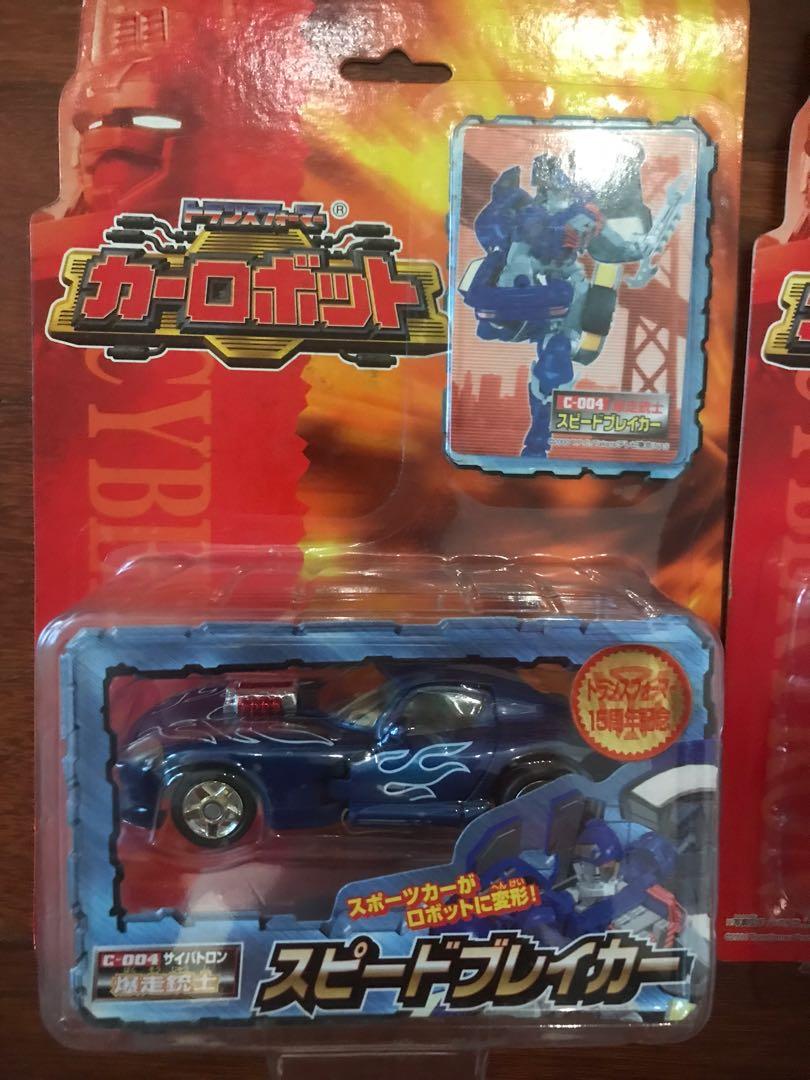 Takara Transformers Cybertron RID Car Robots C-002 Wilde Ride C-003 ...