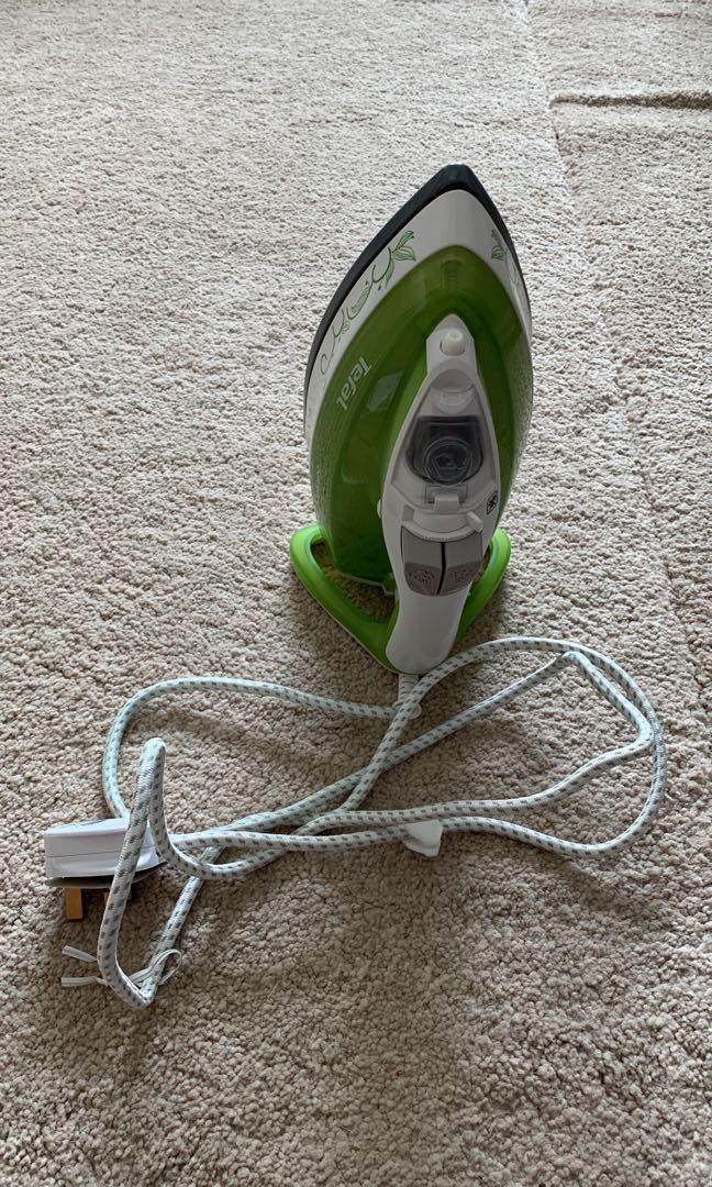 Tefal steam iron box, TV & Home Appliances, Irons & Steamers on Carousell