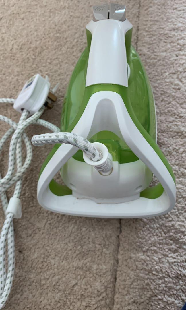 Tefal steam iron box, TV & Home Appliances, Irons & Steamers on Carousell