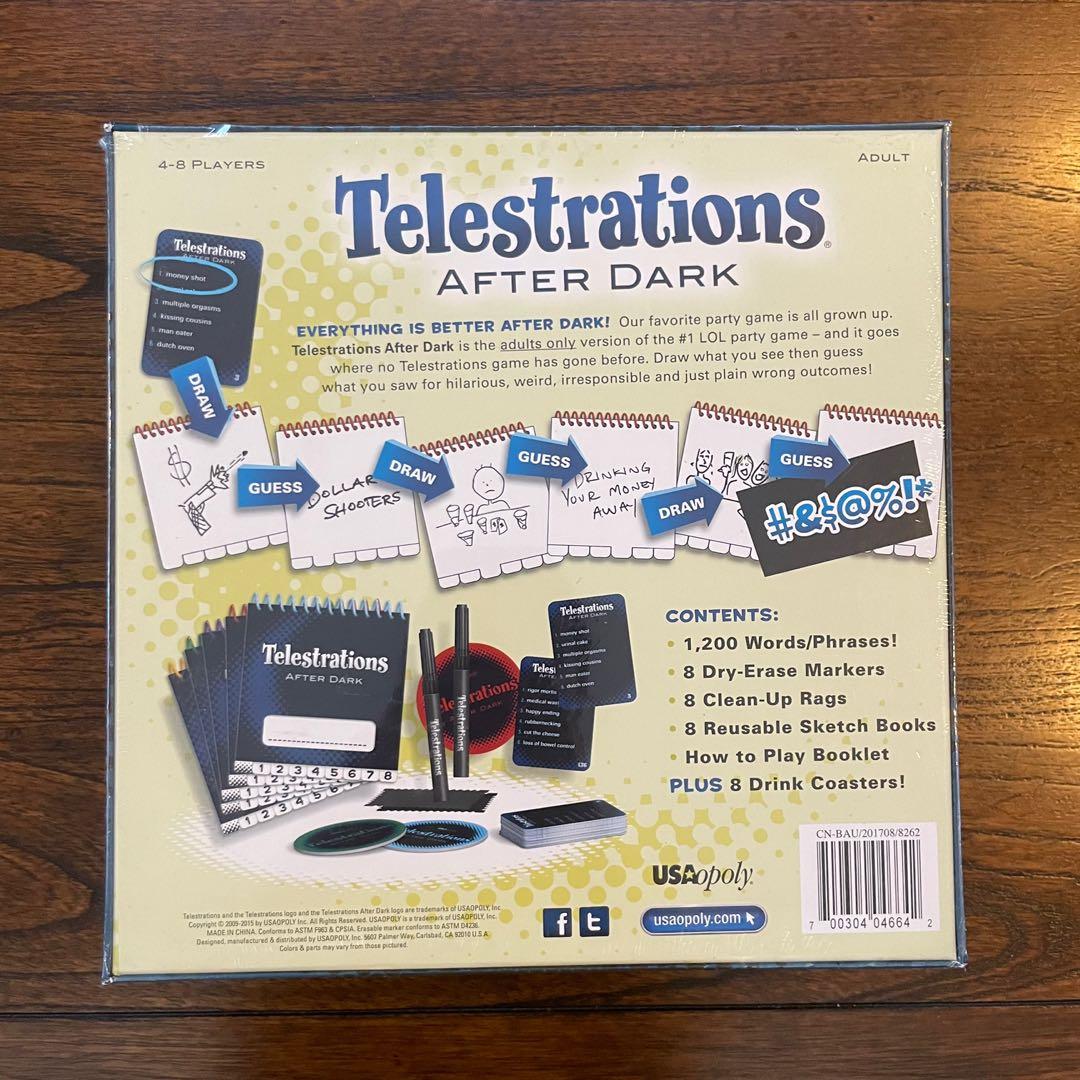Telestrations After Dark, Hobbies & Toys, Toys & Games on Carousell