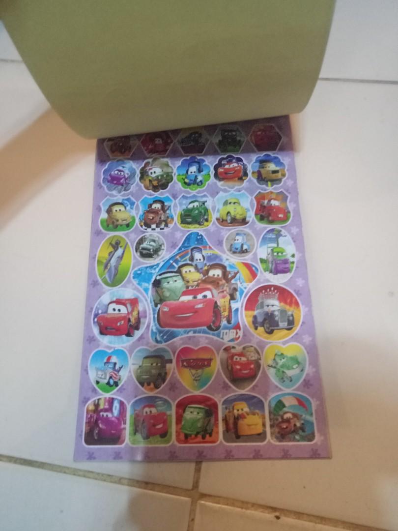 The Cars 228 Stickers, Hobbies & Toys, Memorabilia & Collectibles ...