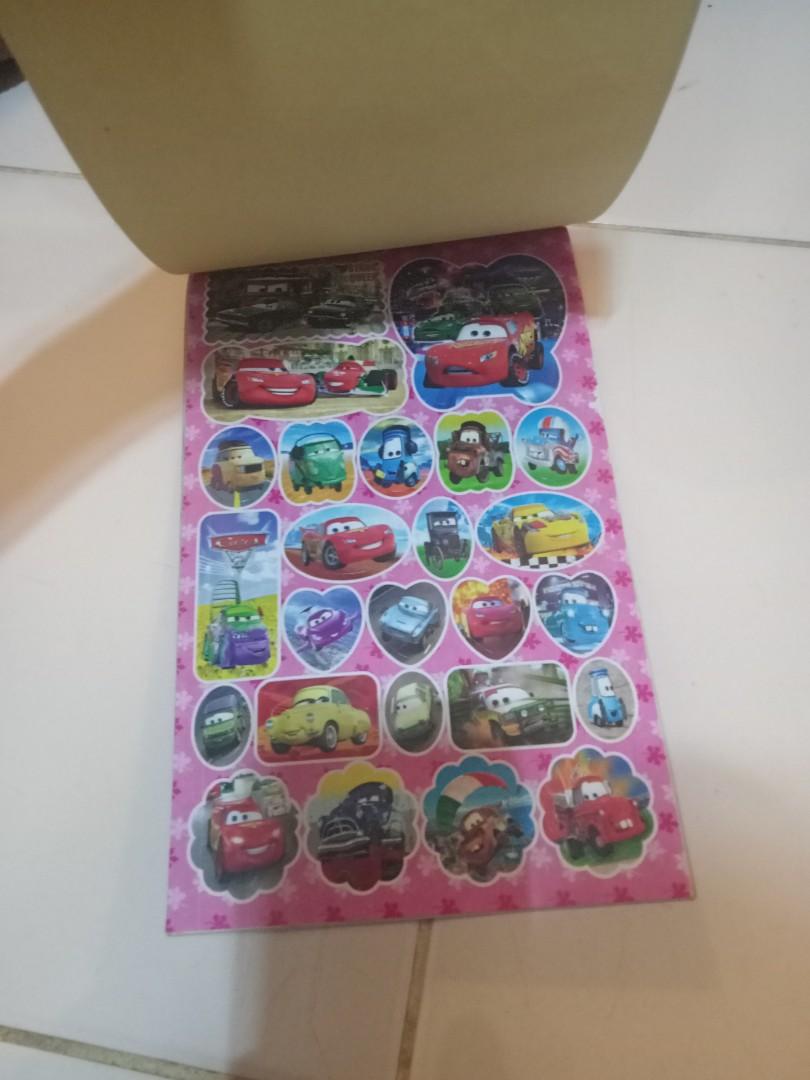 The Cars 228 Stickers, Hobbies & Toys, Memorabilia & Collectibles ...