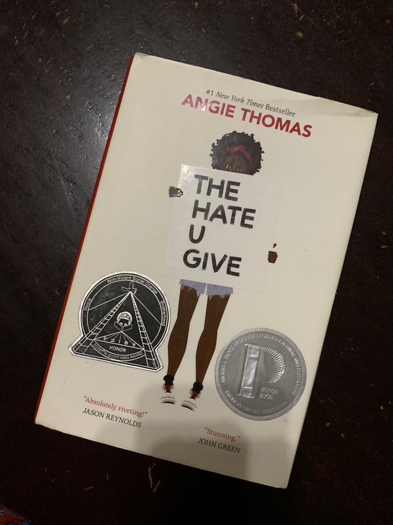 the hate u give by angie thomas, Hobbies & Toys, Books & Magazines ...