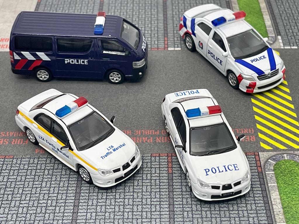 Tiny / MC64 Singapore MHA HomeTeam N Stat-Board 1/64 N 1/60 Vehicles (Various Models ...