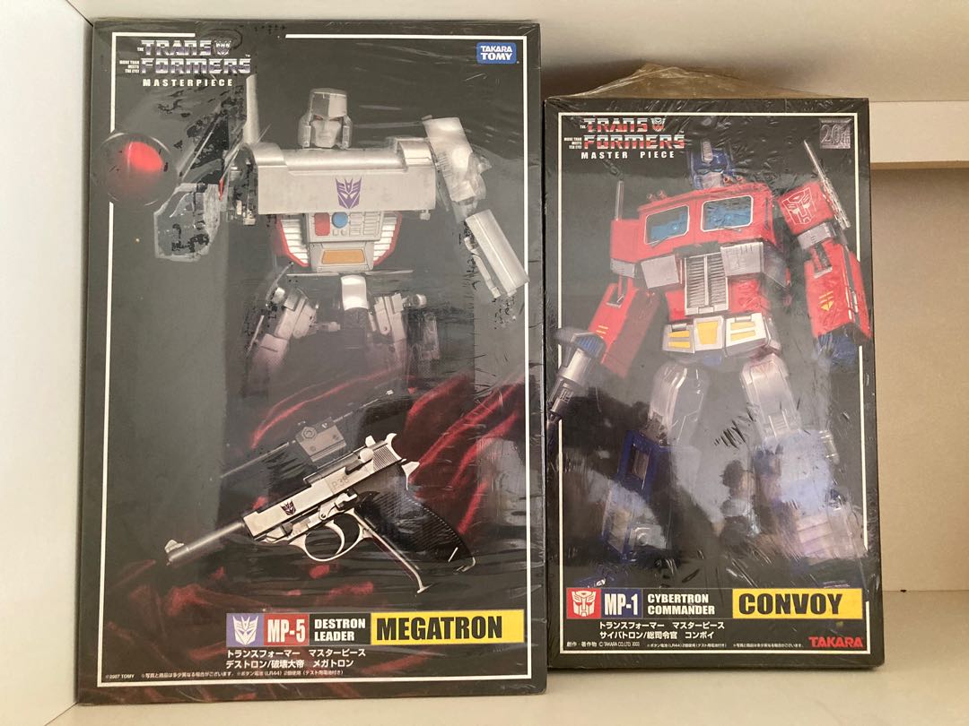 Transformers masterpiece mp1 mp5 Optimus prime and megatron, Hobbies ...