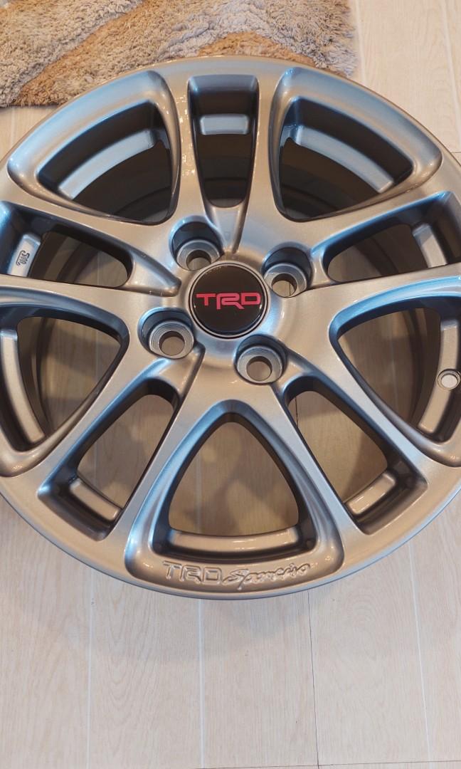 TRD Sportivo Mags, Car Parts & Accessories, Mags and Tires on Carousell