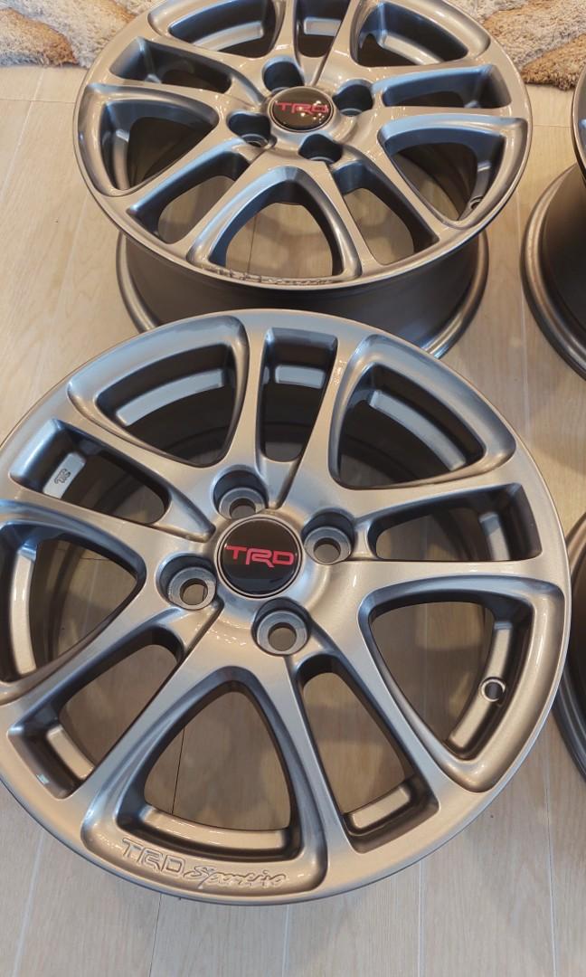TRD Sportivo Mags, Car Parts & Accessories, Mags and Tires on Carousell
