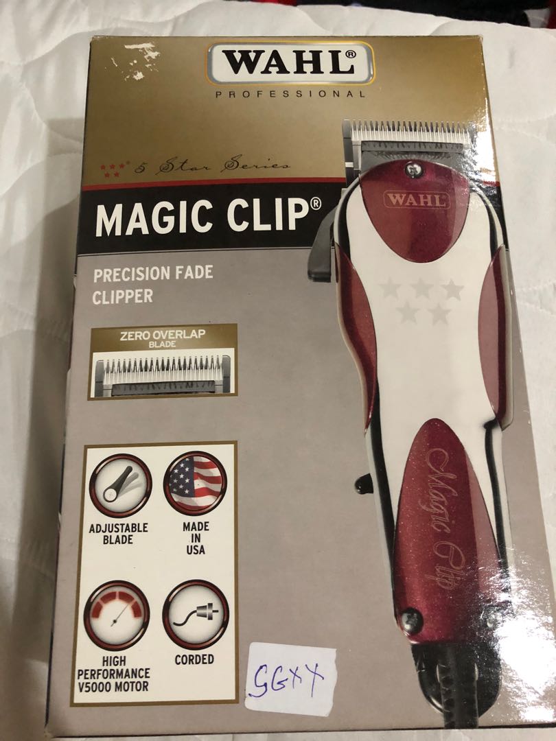 WAHL MAGIC CLIP 5 Star Series Professional Corded Clipper, Beauty ...