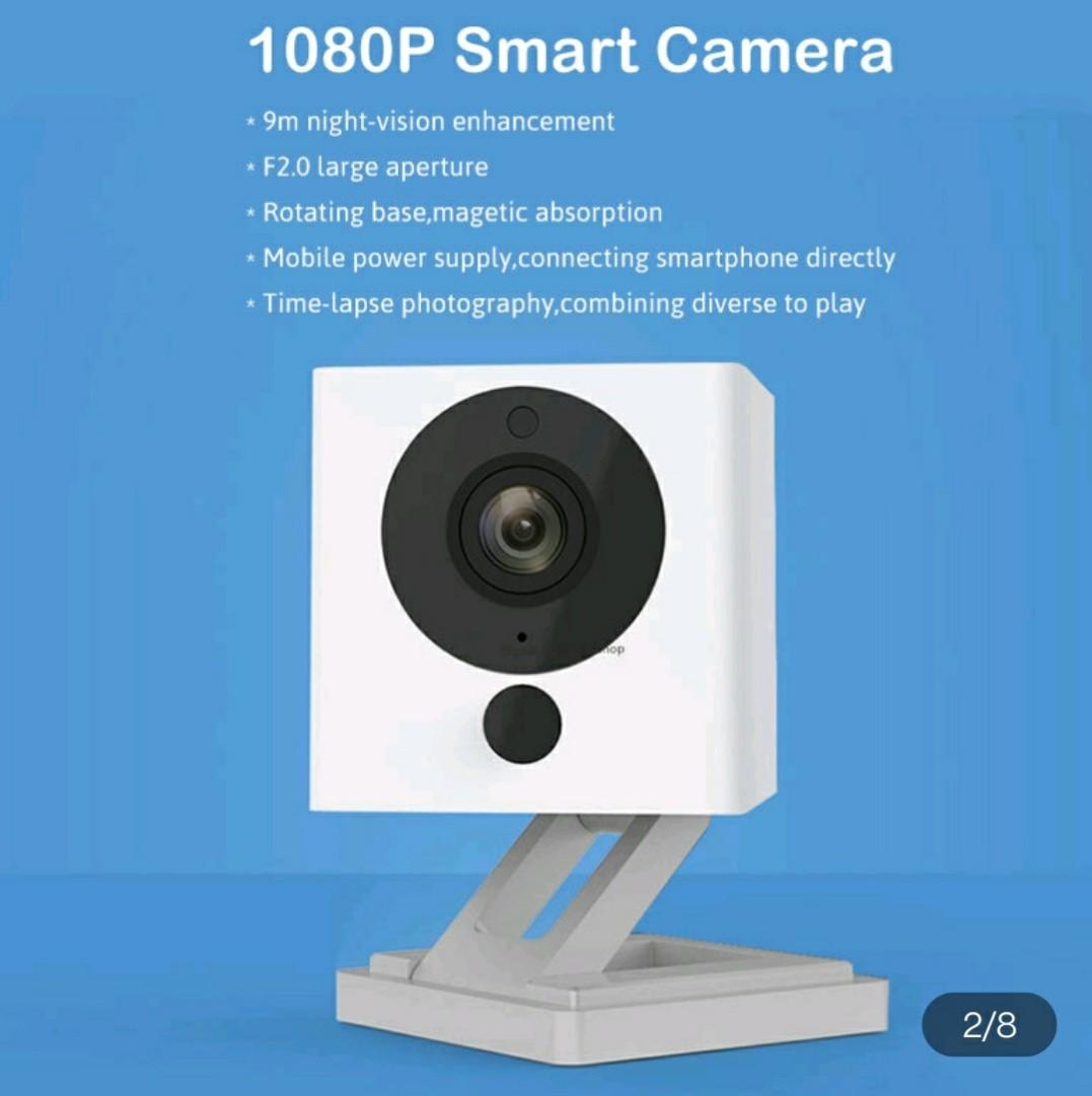 Xiaomi 1080P wifi night vision Xiao fang camera, Furniture & Home ...
