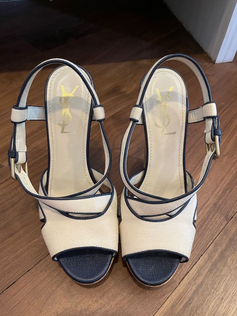 YSL platform shoes, Women's Fashion, Footwear, Heels on Carousell