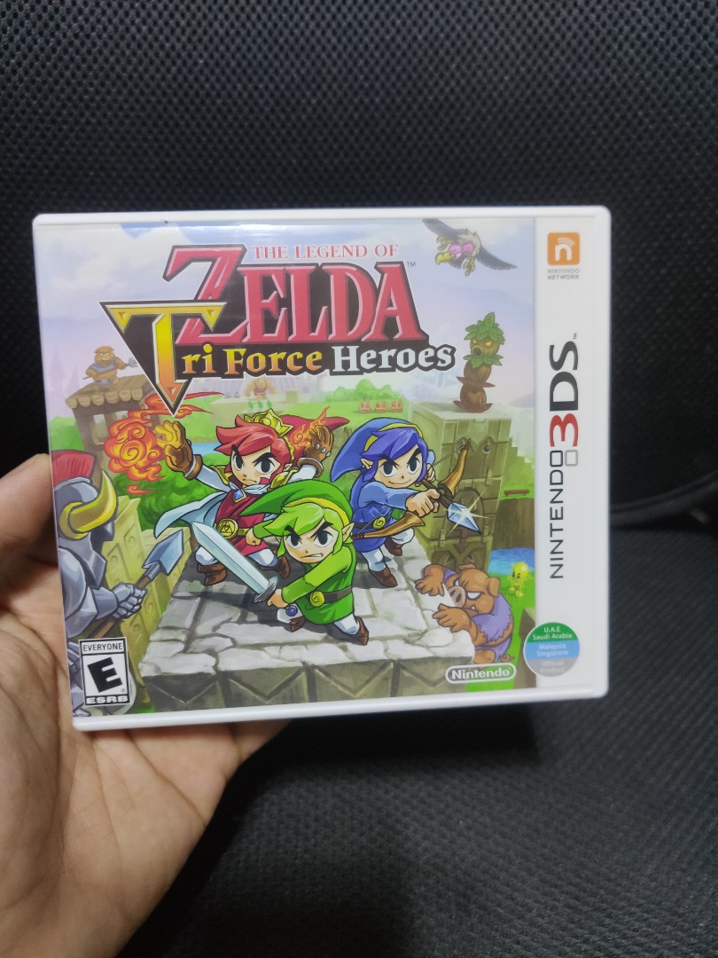 Zelda Triforce heroes 3ds game, Video Gaming, Video Games, Nintendo on ...