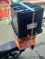 143L storage huge big box black, Furniture & Home Living, Home ...