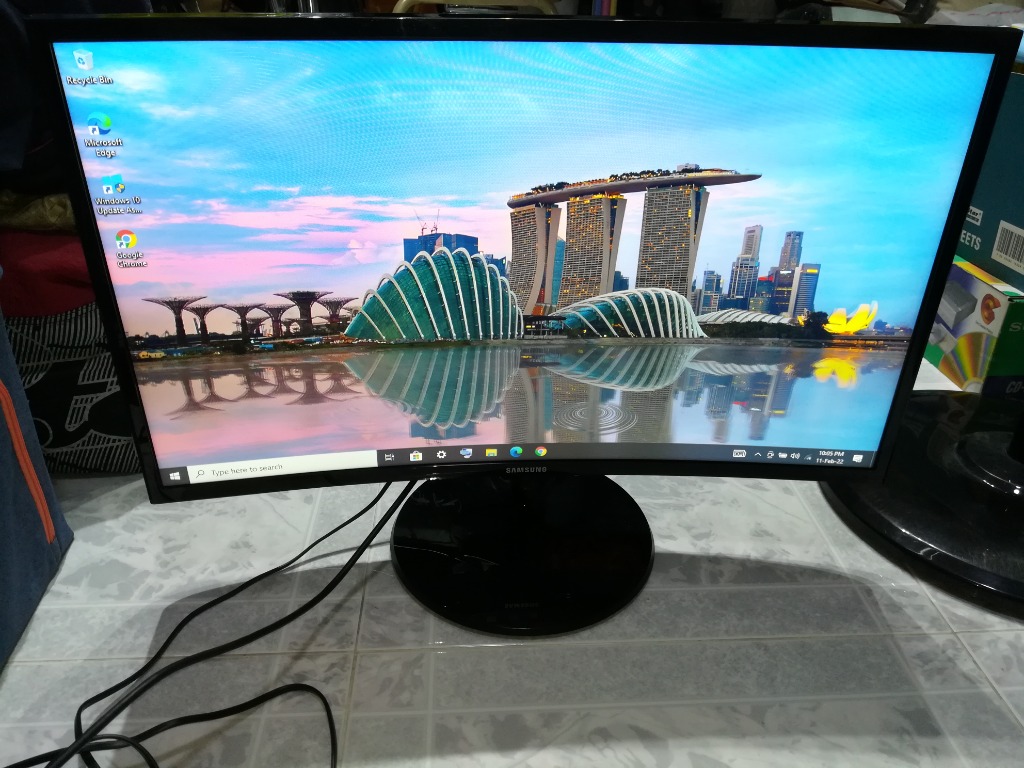 (#152) Samsung 27-inch Curved Monitor (HDMI and VGA ports), Computers ...
