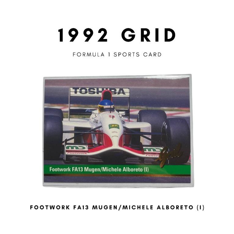 1992 GRID FORMULA F1 FOOTWORK FA13 MUGEN/MICHELE ALBORETO (I) SPORTS ...